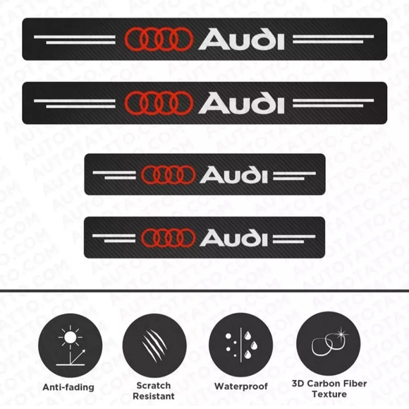 Audi | Other | Audi Auto Sill Decals Set | Poshmark